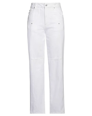 Isabel Marant Étoile High-waisted Straight-leg Jeans - White