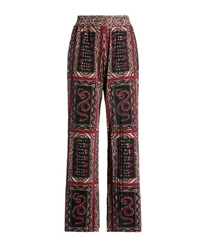 Farm Rio Wide-leg Printed Trousers
