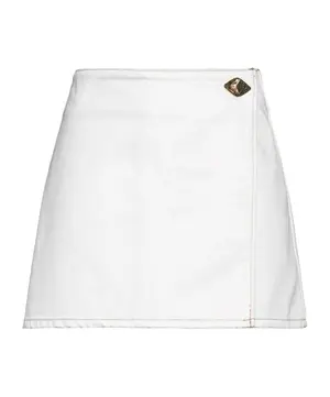 GANNI Denim Wrap Skirt
