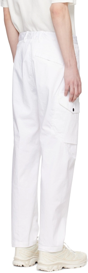 Stone Island Straight-leg Cotton Cargo Trousers