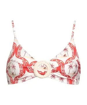 Farm Rio Printed Triangle Bikini Top