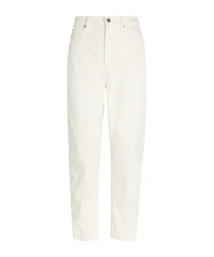 Polo Ralph Lauren Curved Tapered-leg Jeans - White