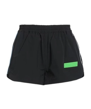 GANNI Logo Patch Shorts