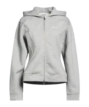 GANNI Hooded Track Jacket - White