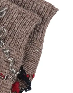 MAISON MARGIELA Long Thin Embroidered Socks