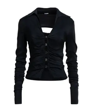 Jacquemus Long-sleeved Shirt - Midnight Blue