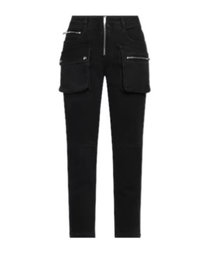 Isabel Marant Étoile Cargo Denim Trousers - Black
