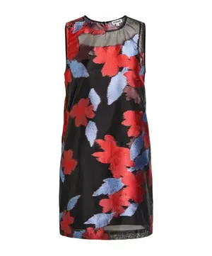 Staud Devoré Organza Mini Dress