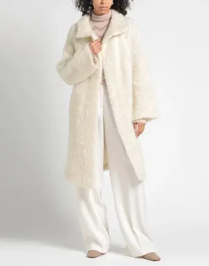 MAISON MARGIELA Single-breasted Bouclé Coat