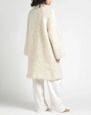 MAISON MARGIELA Single-breasted Bouclé Coat