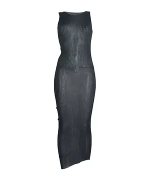 MAISON MARGIELA Slim-fit Knit Dress - Black