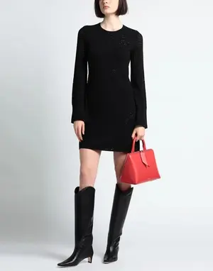 Chloé Solid Color Knitted Long Sleeve Dress