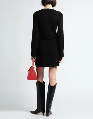 Chloé Solid Color Knitted Long Sleeve Dress