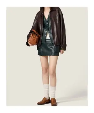 Miu Miu Zip-up Blouson Jacket