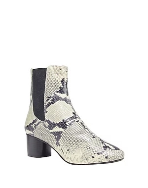 Isabel Marant Étoile Two-tone Leather Ankle Boots