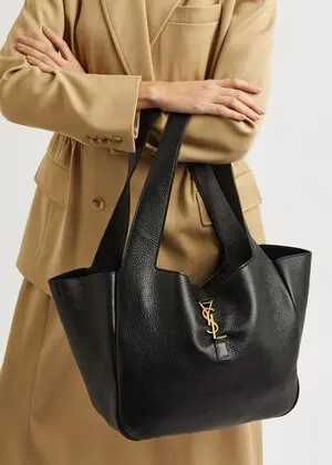 Saint Laurent Bea Leather Tote