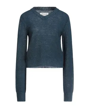 MAISON MARGIELA Lightweight Knit Jumper - Blue
