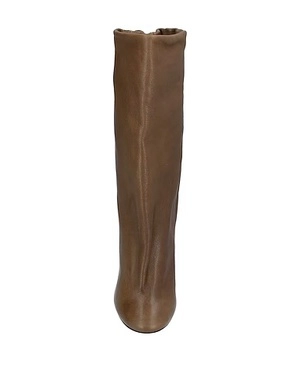 Isabel Marant Étoile Leather Belted Tapered Heel Boots