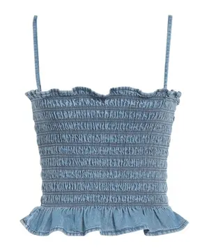 Isabel Marant Étoile Pleated Design Camisole - Blue