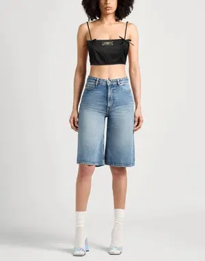 GANNI Sleeveless Crop Top
