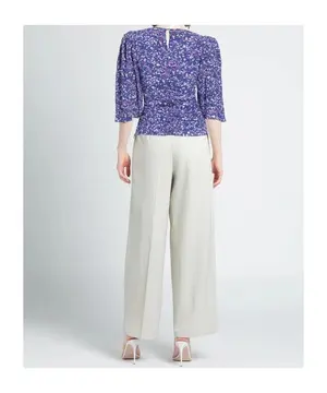 Isabel Marant Étoile Draped Top With Zipper Closure - Blue