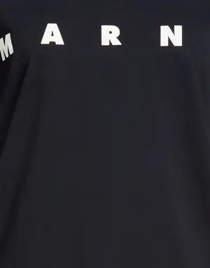 Marni Logo Print Short Sleeve T-shirt