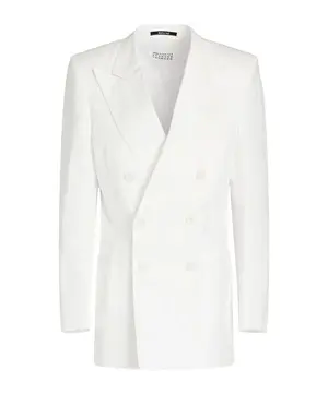 MAISON MARGIELA Gabardine Double-breasted Blazer