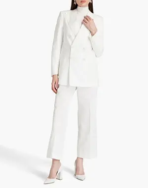 MAISON MARGIELA Gabardine Double-breasted Blazer