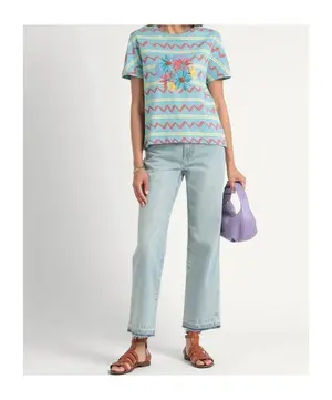 MAXCO. Max&co. Floral Embellished T-shirt