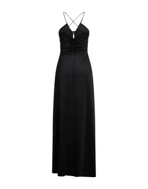 GANNI Maxi Dress With V-neck And Sleeveless Design