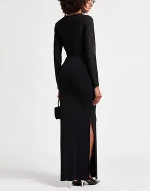 Jacquemus Jersey Maxi Skirt With Side Slits