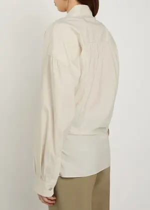 LEMAIRE Twisted Cotton-blend Poplin Shirt