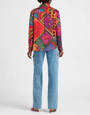 Farm Rio Printed Long-sleeved Shirt