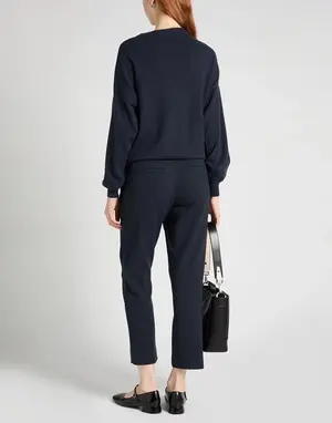Brunello Cucinelli High Waist Straight Leg Trousers