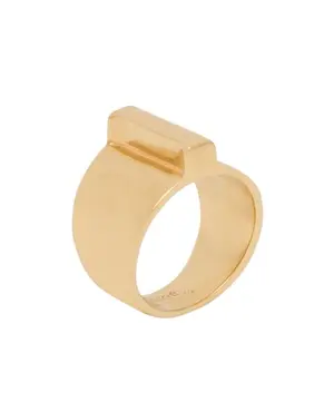 Chloé Buckle-free Metal Ring - Yellow