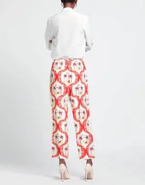 Farm Rio Printed Wide Leg Pants With Drawstring Waist