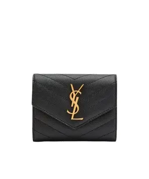 Saint Laurent Envelope Wallet With Logo