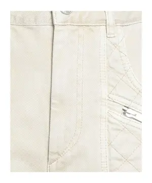 Isabel Marant Étoile Minimalist Solid Color Straight Leg Jeans