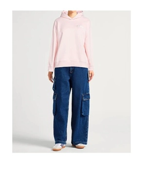 GANNI Hooded Long Sleeve Sweatshirt