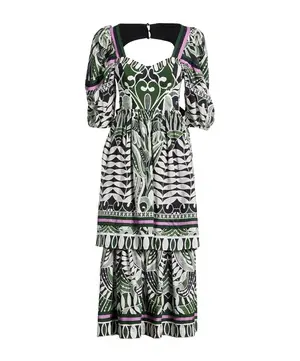 Farm Rio Printed Dress - Gray