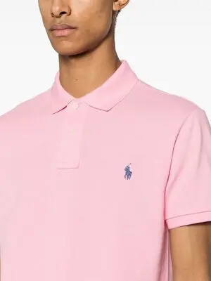Polo Ralph Lauren Logo Embroidered Short-sleeved Polo Shirt