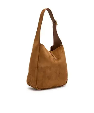 Saint Laurent Le 5 À 7 Small Suede Hobo Bag