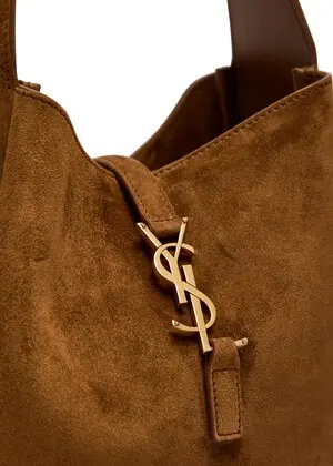 Saint Laurent Le 5 À 7 Small Suede Hobo Bag