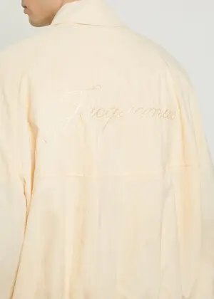 Jacquemus Le Coupe Vent Shell Jacket With Embroidered Logo