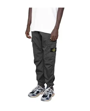 Stone Island Compass Patch Cargo Trousers