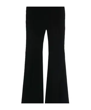 Saint Laurent Velvet Flare Trousers