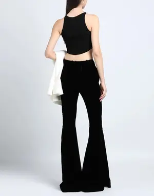 Saint Laurent Velvet Flare Trousers