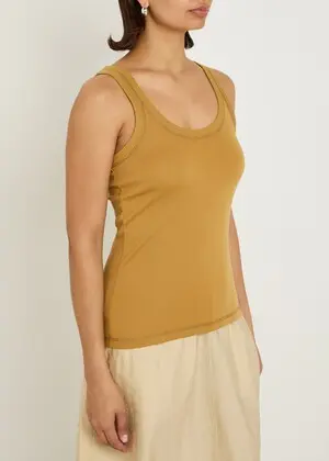 LEMAIRE Ribbed Cotton Tank Top