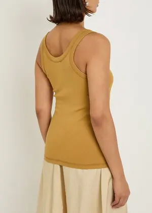 LEMAIRE Ribbed Cotton Tank Top
