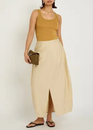 LEMAIRE Ribbed Cotton Tank Top
